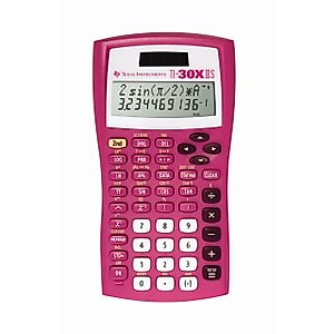 Texas Instruments TI-30X IIS 2-Line Scientific Calculator, Pink (Renewed)
