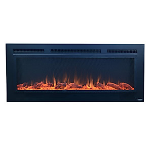 Touchstone Sideline® Anti-Glare Screen-Front 50" 80013 Electric Fireplace