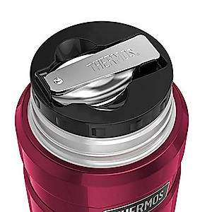 Thermos Stainless King Food Flask - 470 ml, Raspberry