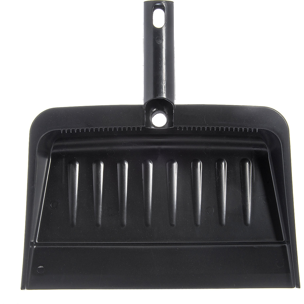 Carlisle FoodService Products 36143703 Flexible Plastic Dustpan, 12" Length, 12" Width, Black