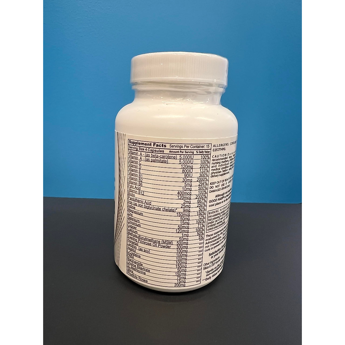 Century Systems Good Hair, Maximum Strength, Supports Hair, Skin, & Nails (60 Capsules)