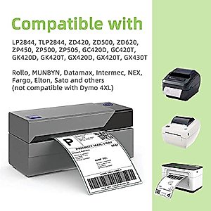Anylabel Compatible 2" x 1" Direct Thermal Labels Replacement for Barcodes Postage Address Shipping Compatible with Rollo & Zebra Desktop Printers Adhesive & Perforated (24 Rolls, 1300 Labels/Roll)