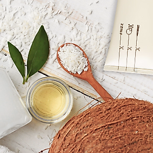 Natural Shampoo & Conditioner & Leave-In Set - Certified Vegan and Cruelty Free | 3 Pce Gift Box | SLS Sulfate Free & Paraben Free with Hemp & Coconut Oil | best for damaged, dry, frizzy & curly hair