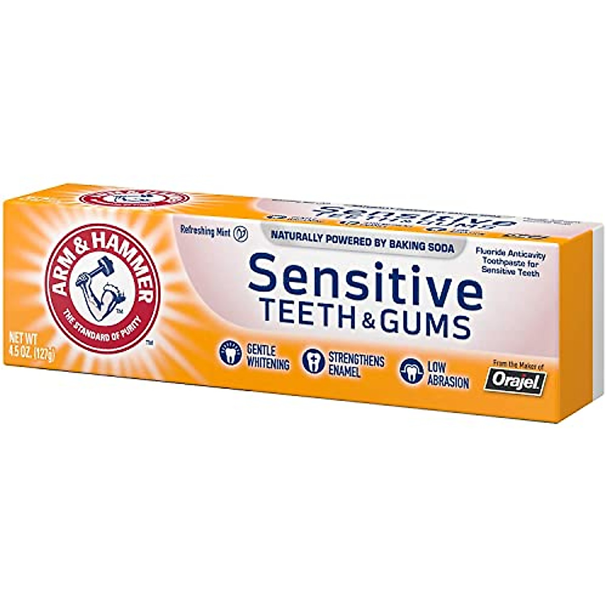 ARM & HAMMER Sensitive Teeth & Gums Toothpaste 4.5 oz (Pack of 10)