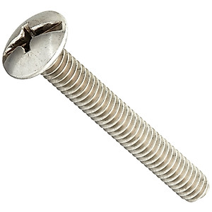 Hillman 831455 1/4-20 x 2-Inch Stainless Steel Truss Head Combo Machine Screw, 100-Pack