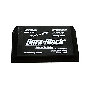 Dura-Block (AF4417) Hook & Loop Black 5.25" Sanding Block