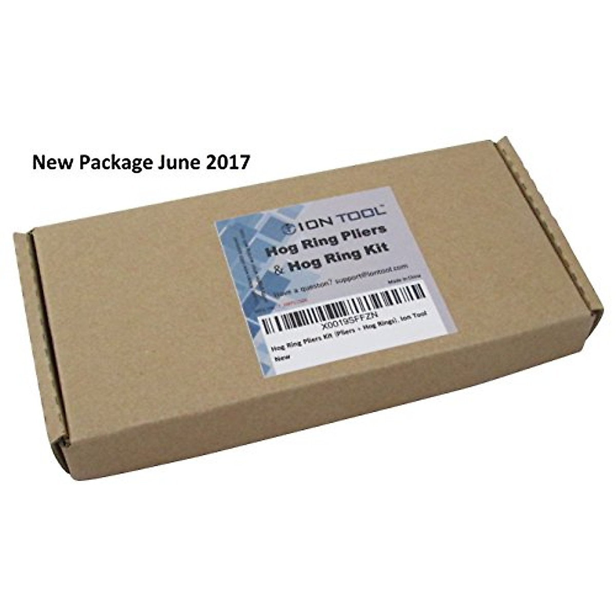 Hog Ring Pliers & 150 Galvanized Hog Rings, Professional Upholstery Installation Kit