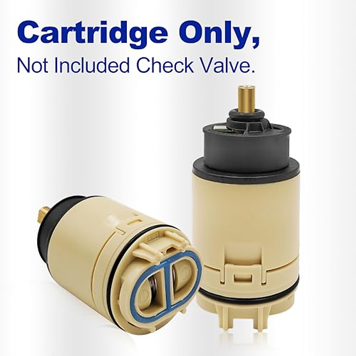 RP70538 Single-Function Pressure Balance Cartridge Replacement for Peerless Single Handle Tub and Showers Faucet (Cartridge Only,Not Included Check Valve)