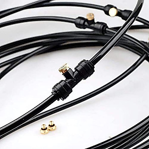 UXZDX Fog Nozzles Drip Irrigation Garden Sprayer for Outdoor Patio Misting Cooling System Garden Water Mister