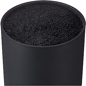 Zassenhaus Messerblock 23cm, rund 12cm, Schwarz