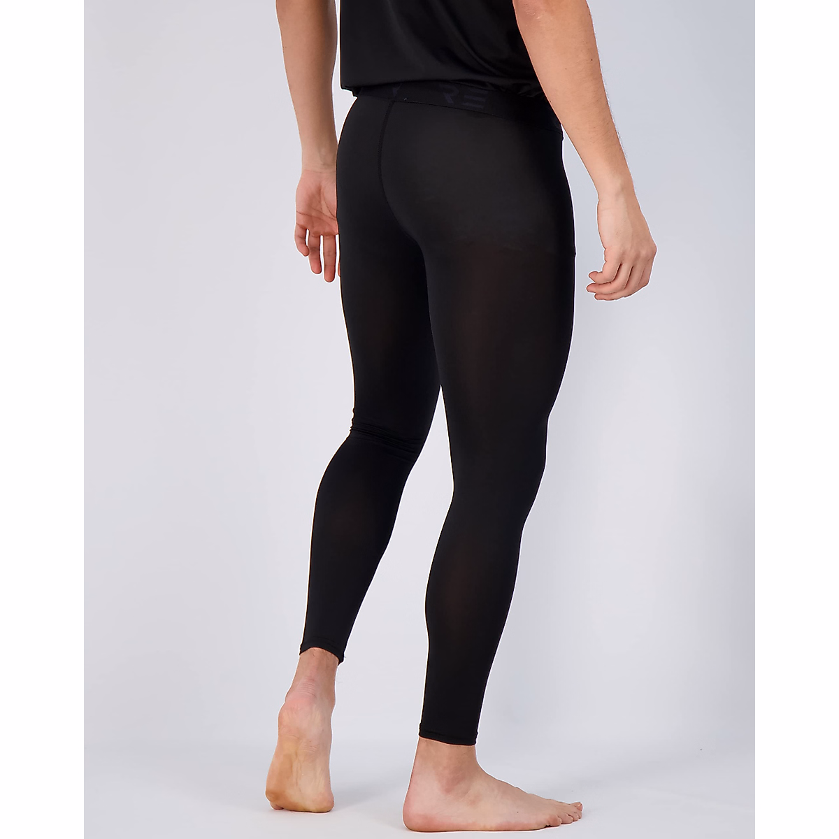 3 Pack: Men's Mens Compression Pants Gym Pant Men Running Skin Tights Leggings Active Athletic Workout Cycling Winter Thermal Cold Base Layer Long Johns Football Rash Guard Basketball -Set 3, L