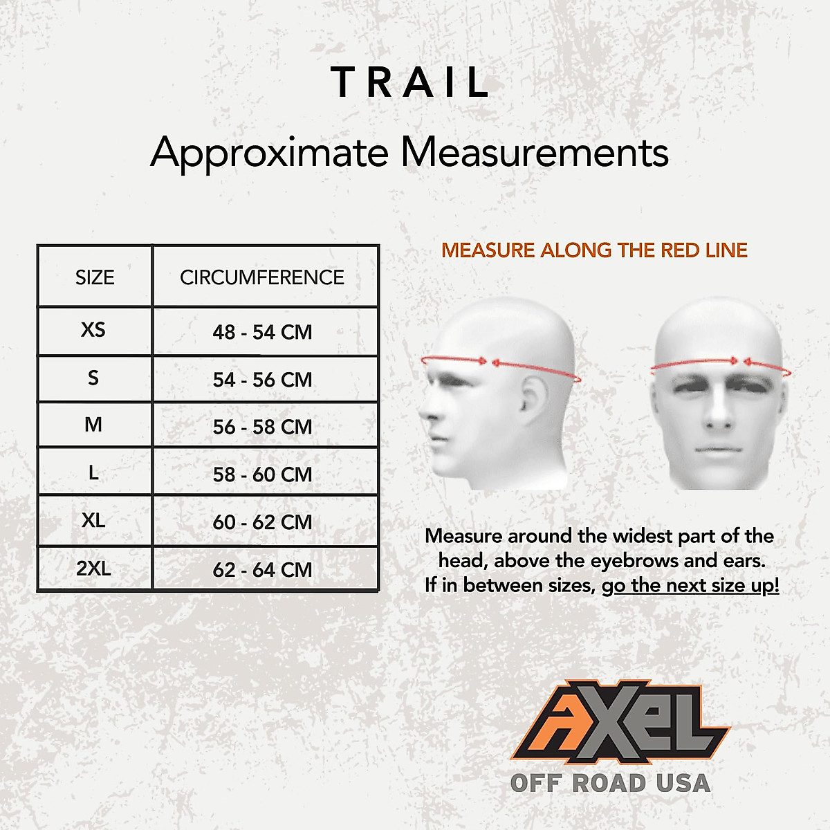 Axel Off Road Trail Helmet | Comfortable, Light & Adjustable Helmet for Off-Roaders and Rock Crawlers in a Jeep, UTV, SXS, Buggy (XX-Large, Matte Black)