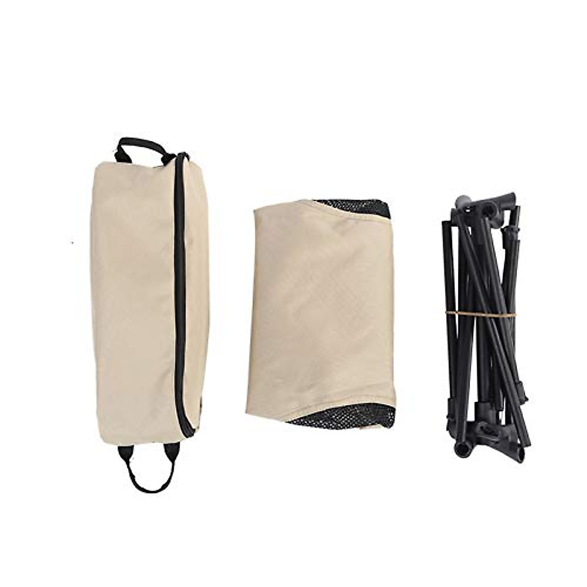 TRENTSNOOK Exquisite Camping Stool Ultra-Light Folding Seat Outdoor Picnic Camping Hiking Fishing Trip Portable Strong Burden Chair (Color : Light Blue)