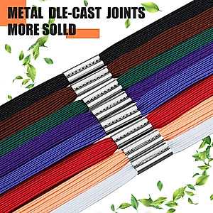 Shappy 8 Pieces 3.28 ft Trash Can Bands Large Rubber Bands Garbage Can Bag Holder 13-30 Gallon Garbage Can, Colorful Litter Box Band Loop for Trash Can Outdoor, 8 Colors