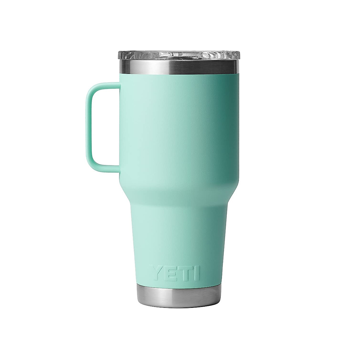 YETI Rambler 30 oz Travel Mug, Stainless Steel, Vacuum Insulated with Stronghold Lid, Seafoam