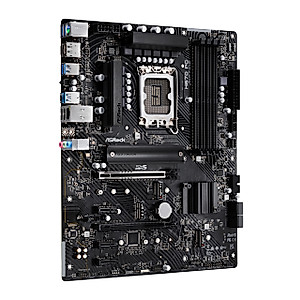 ASRock Motherboard H670 PG Riptide Intel H670 Series CPU (LGA1700) Compatible H670 ATX Motherboard