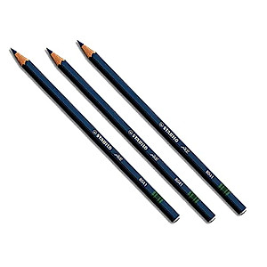 3x Stabilo-All Pencils (Blue)
