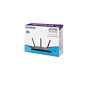 NETGEAR Smart WiFi Router with Dual Band Gigabit for Amazon Echo/Alexa - AC1750, R6400-100NAS (Renewed)
