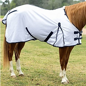 Tack Shack of Ocala- Reinsman Circle Y Breathable Mesh Fly Sheet, Fly Sheet for Horses, Mesh Fly Sheet, Fly Sheet, Breathable Comfy Fly Sheet (75)
