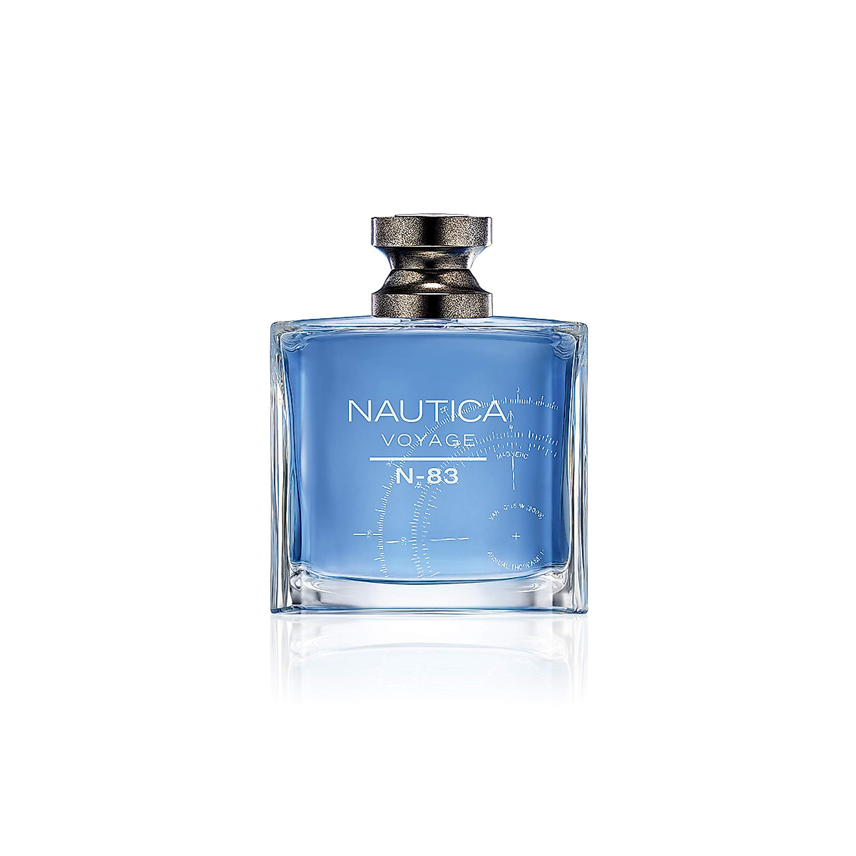 Nautica Voyage N-83 Eau de Toilette 3.4 fl oz (Pack of 1), Notes of Spicy Mint, Cardamom, and Musk, Men's Fragrance, Long Lasting, Everyday Fragrance, Travel Size