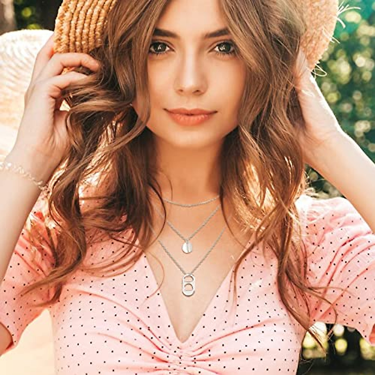 Frodete Gold Initial Charm Necklace for Women Gold Cherry Poker Boot Heart Letter Pendant Choker Paperclip Link Chain Necklaces for Womens Gifts for Christmas Stocking Stuffers