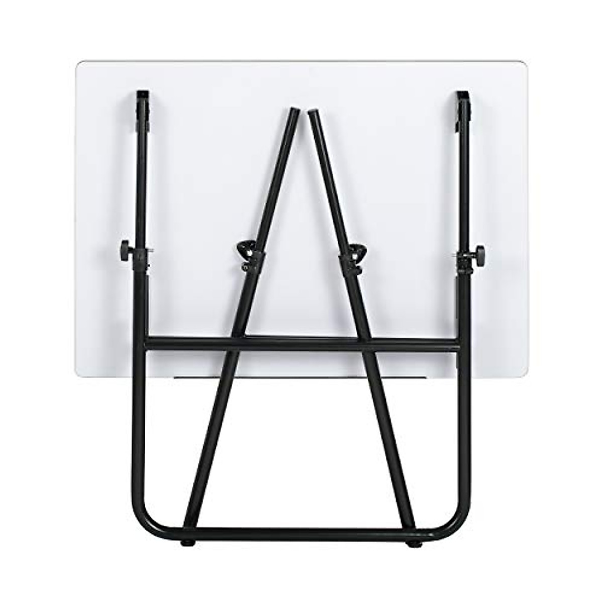 SD Studio Designs Ultima, Foldable Crafting Desk Top Angle and Height Adjustable Drafting Table, 42" W X 30" D, Black/White