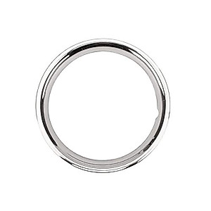 Baby Moon Chrome Hubcaps and 15 Inch Wheel Beauty Rings