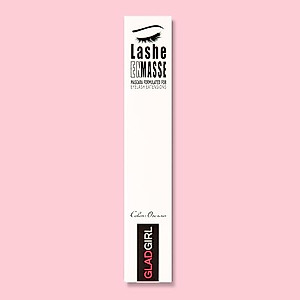 GladGirl | Lashe EnMasse Mascara for Eyelash Extensions | Oil Free Mascara with Dual-Brush Wand | Made in the USA | Vegan Mascara & Hypoallergenic