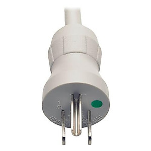 Tripp Lite Hospital-Grade Isobar 6-Outlet Surge Protector Power Strip, 15ft Cord, 3300 Joules Protection, Right Angle Plug, UL 1363, Not for Patient Care Vicinities, (ISOBAR6ULTRAHG)