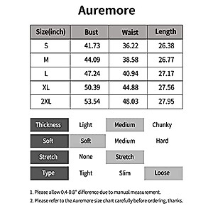 Auremore Womens Hoodies V Neck Long Sleeve Tops Fall Shirts Button Up Fashion Sweaters Blue L