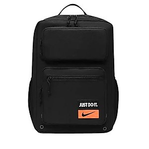 Nike Unisex Utility Speed Training Backpack (27L) Black/Orange