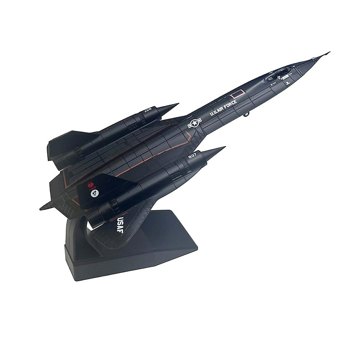 1/144 Scale US Air Force SR-71 Blackbird Reconnaissance Aircraft Metal Military Plane Diecast Model for Collection or Gift