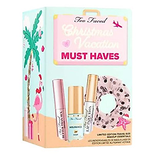 Too Faced Limited Edition Christmas Vacation Must Haves - Travel Sized Makeup Essentials