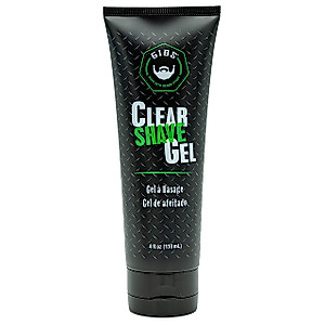 Gibs Grooming Clear Shave Gel, 4 Fl Oz