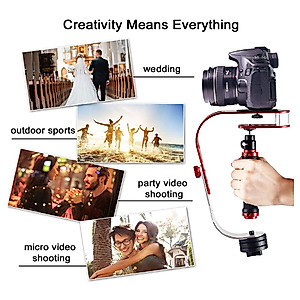 Film Movie Video Making System Kit Video Camcorders Stabilizer, PRO Handheld Steadycam Video Stabilizer for Digital Camera Camcorder DV DSLR SLR
