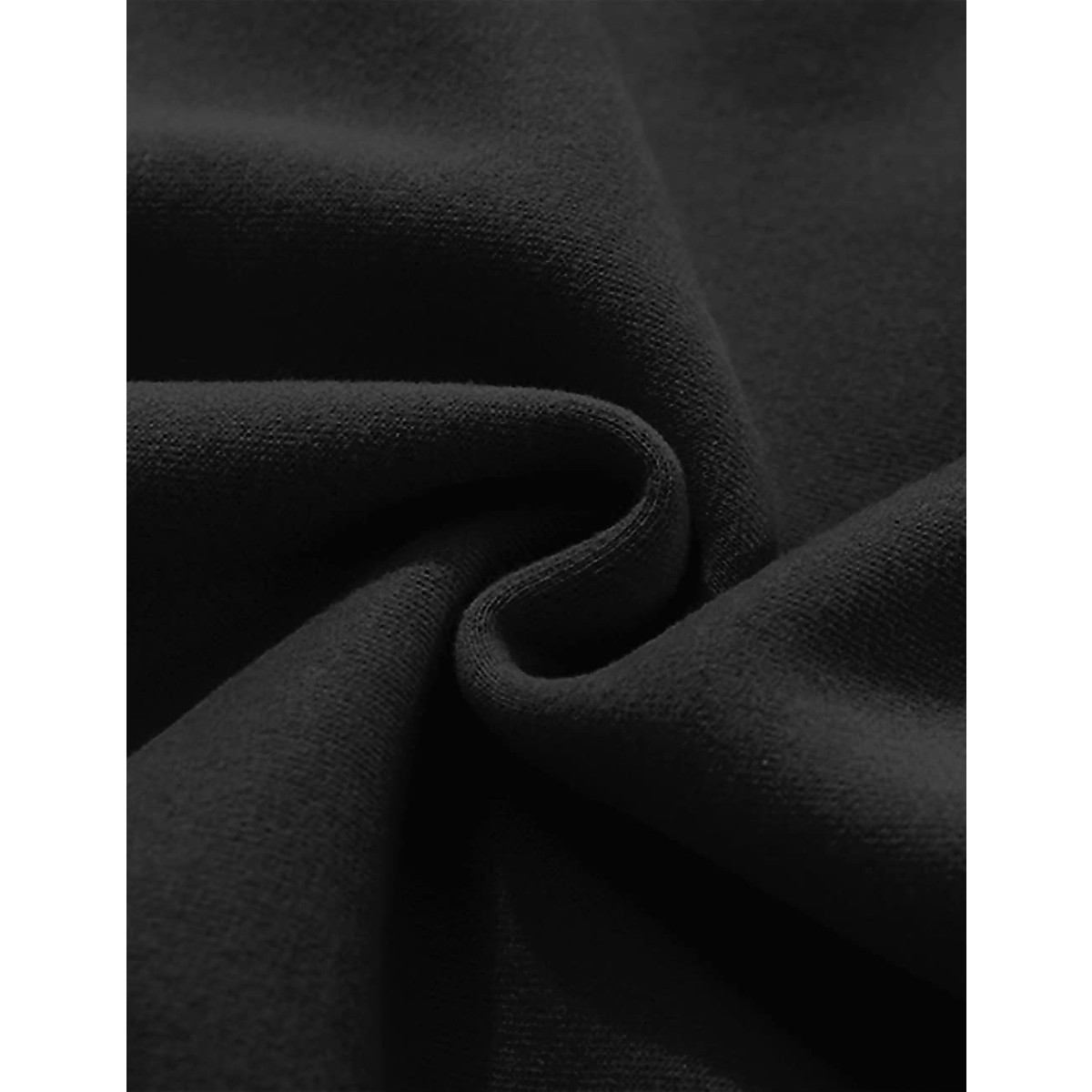 Hatant Men Hoodie No String Pullover Fleece Hoodies for Men Casual Hoodies with Kangaroo Pocket Winter Plush Cotton Blend Sports Hooded For Men Fleece Oversize Tops HS-M B-black