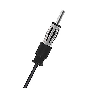 Universal Car Radio Antenna Car Stereo AM FM Hidden Windshield Adhesive Mount Patch Antenna for Vehicle Truck SUV Car Stereo in Dash Head Unit CD Media Receiver Player Audio HD Radio Player Amplifier