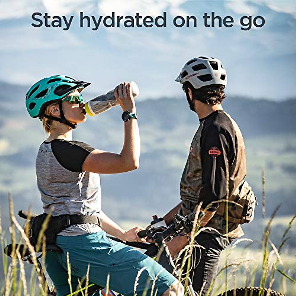 Schwinn Bike Bottle Holder with Reflective Insulated Water Bottle, 26 Oz. BPA-Free Squeeze Sport Bottle and Durable Polymer Cage, Easy To Mount Cycling Accessory