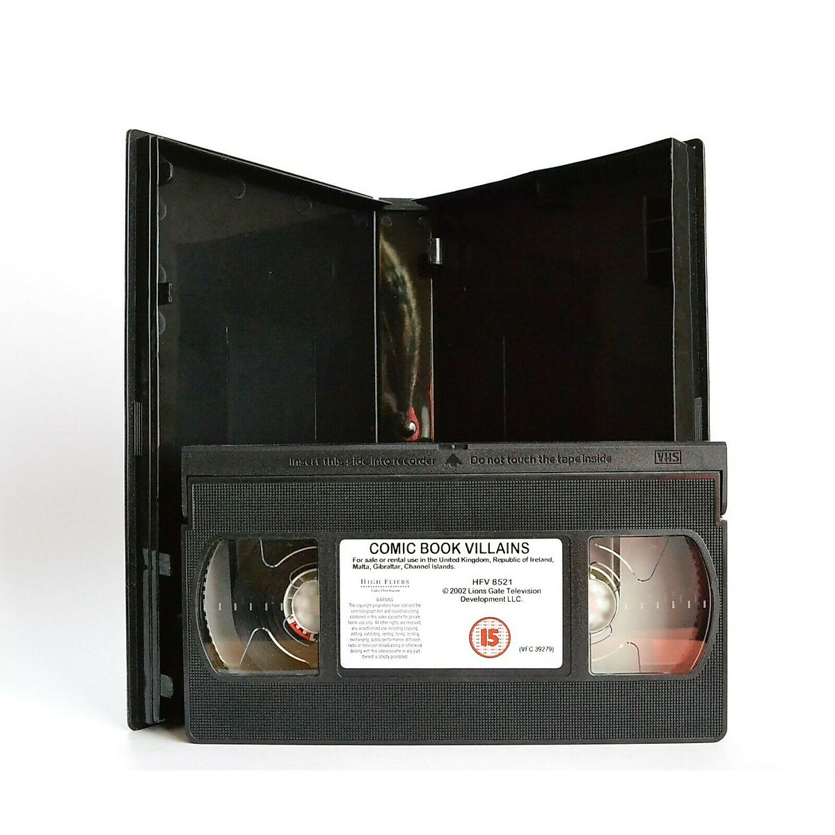 Comic Book Villains: Black Comedy (2002) - Large Box - N.Lyonne/C.Elwes - VHS