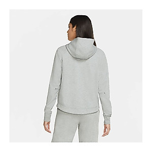 Nike Men's Tech Fleece Hoodie (Dark Grey Heather/Black, 4X-Large)