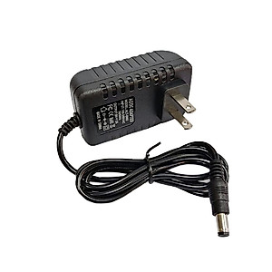 NC 9V 2000mA Power Supply 100-240V AC to 9Volt DC 2A Switching Supply Power Adapter 5.5 X2.52.1mm US Plug AC Adapter Transformer Wall Adapter, Black