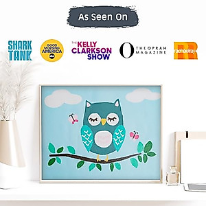 Pink Picasso Kits Paint by Number for Kids Ages 5-12 | DIY 8x10 Beginners Kids Paint Set Color by Numbers Canvas Painting Kits | As Seen On Shark Tank & Oprah's Favorite Thing (Olivia Owl)