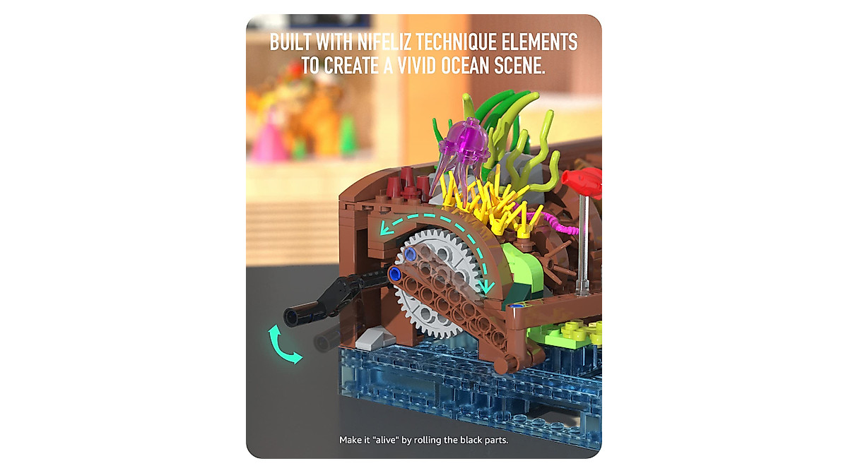 Nifeliz Hammerhead Shark Building Set - Ultimate Home Decor