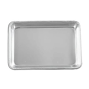 G.E.T. MT-960-SS 9" x 6" Rectangular Aluminum Serving Tray (Tray Only)