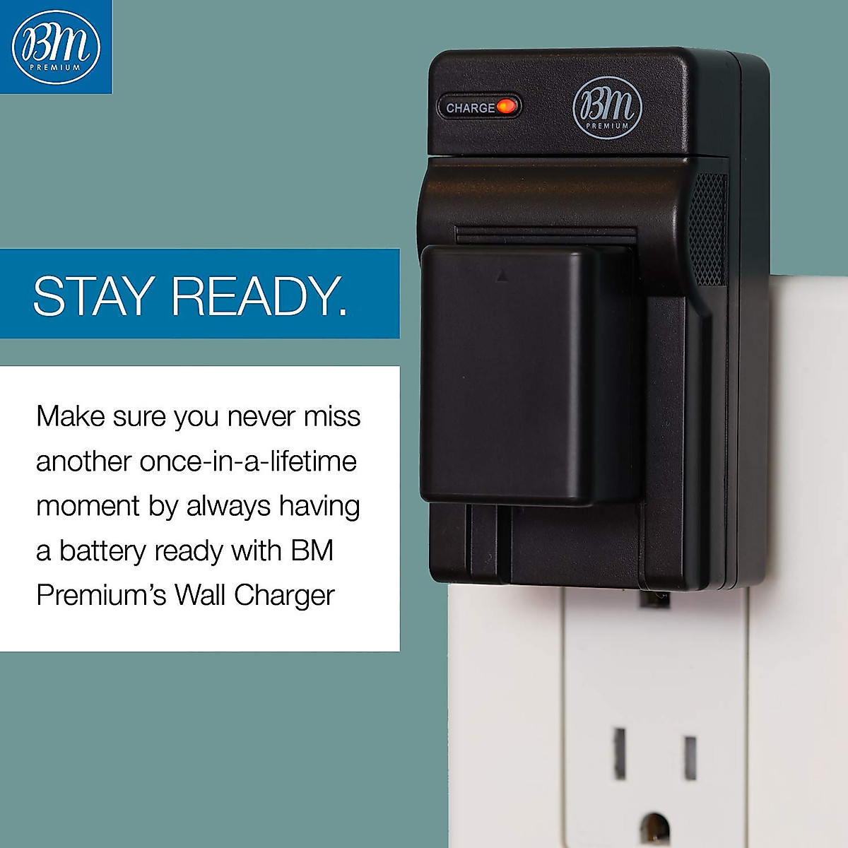 BM Premium 2 BP-718 Batteries and Charger for Canon Vixia HFR80, HFR82, HFR800, HFR70, HFR72, HFR700, HFM500, HFR30, HFR32, HFR300, HFR40, HFR42, HFR400, HFR50, HFR52, HFR500, HFR60, HFR62, HFR600