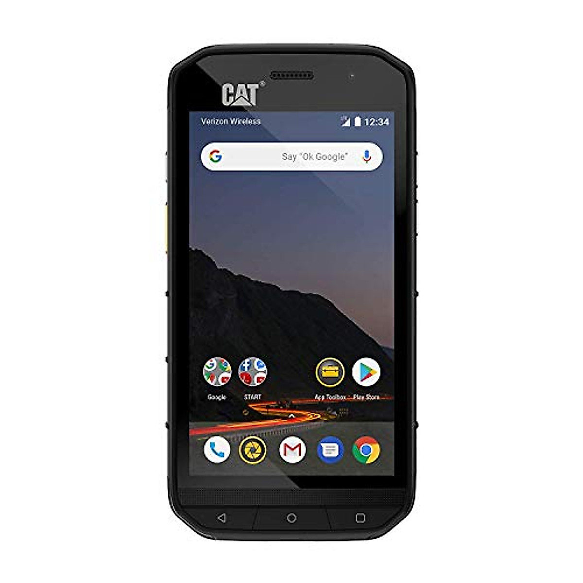 CAT S48c Sprint Locked 16GB Smartphone Black (Renewed)