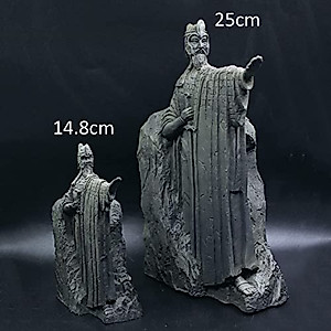 Bookends Book Ends Lord of Rings 25cm Hobbit Resin Decorative Book Stopper Unique Design Heavy Duty Anti-Slip Book Dividers for Shelves for Library School Office Home Study