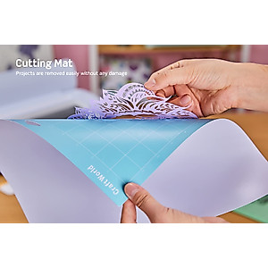 Craft World 3 Pieces Standardgrip Cutting Mats 12x12 for Cricut Maker 3/Maker/Explore 3/Air 2/Air/One, Sturdy Cutting Mats for Crafts