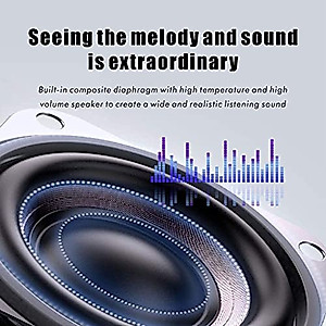 KXDFDC Mini Projector, Portable Projector, Full Supported, Wireless Screen Mirroring