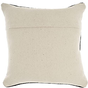 Mina Victory Life Styles Antler Black 18" x 18" Throw Pillow